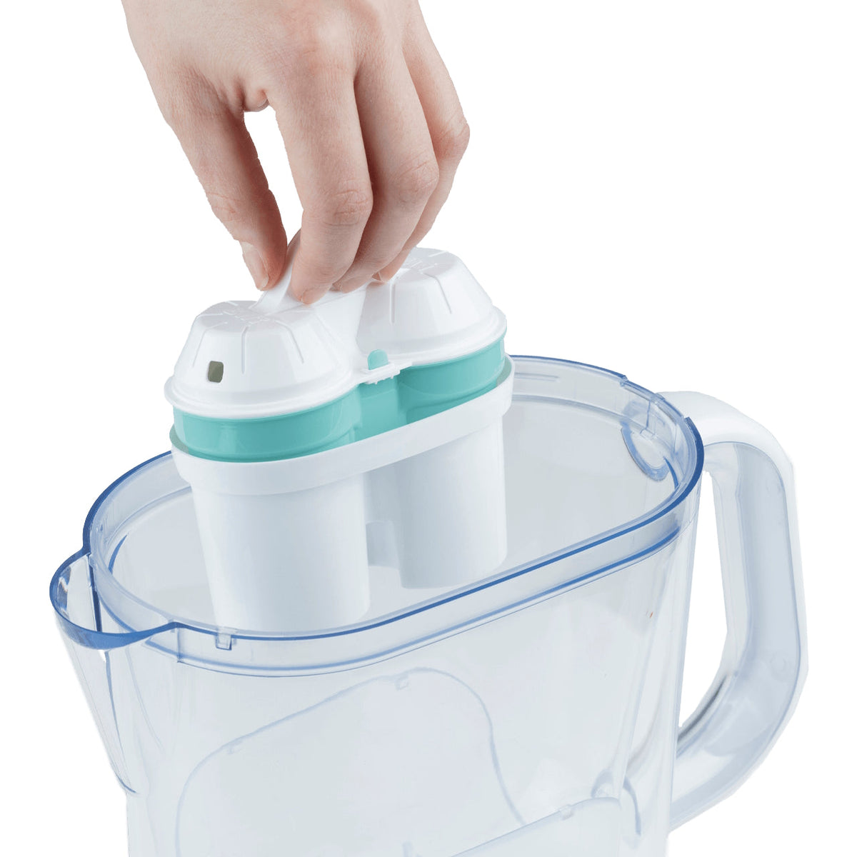 BWT AQUAlizer 2.6 L Pitcher with Illuminated Baselight and Zinc + Magn ...