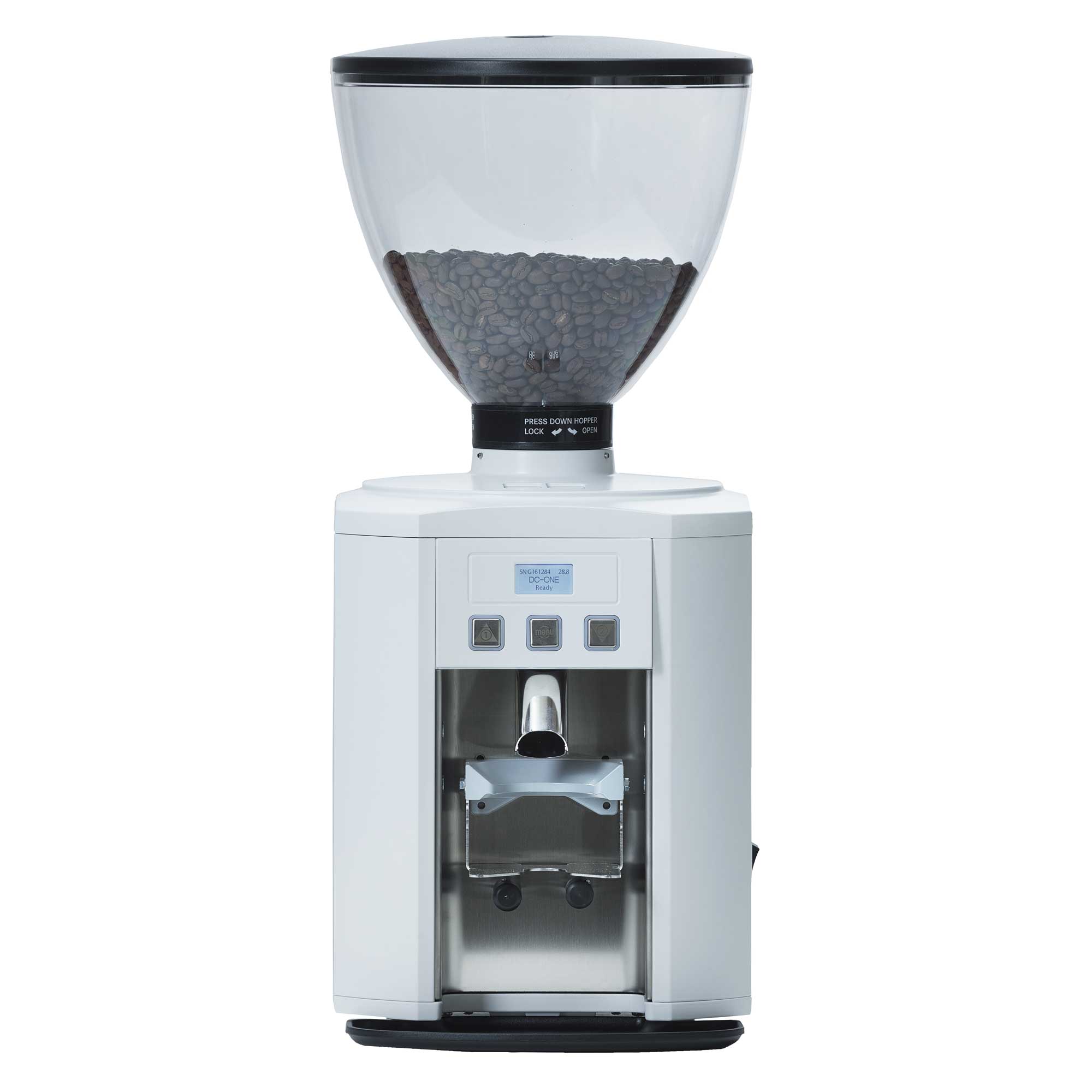 The Dalla Corte DC One Grinder in Total White – Whole Latte Love Canada