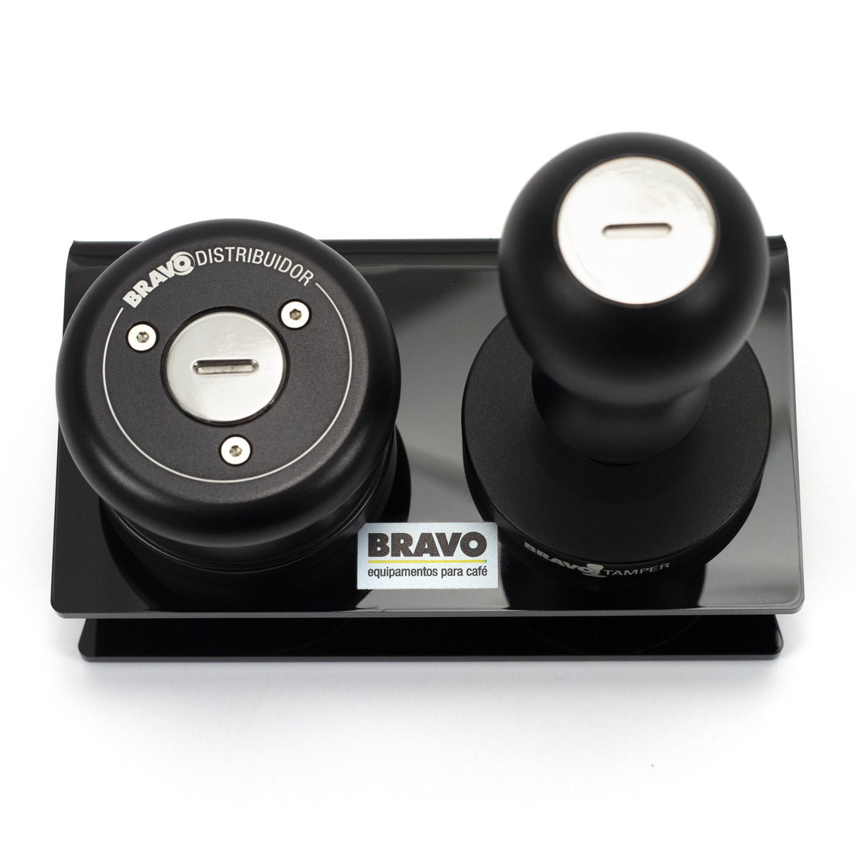 Bravo Acrylic Tamper and Distributor Stand - Black – Whole Latte Love ...