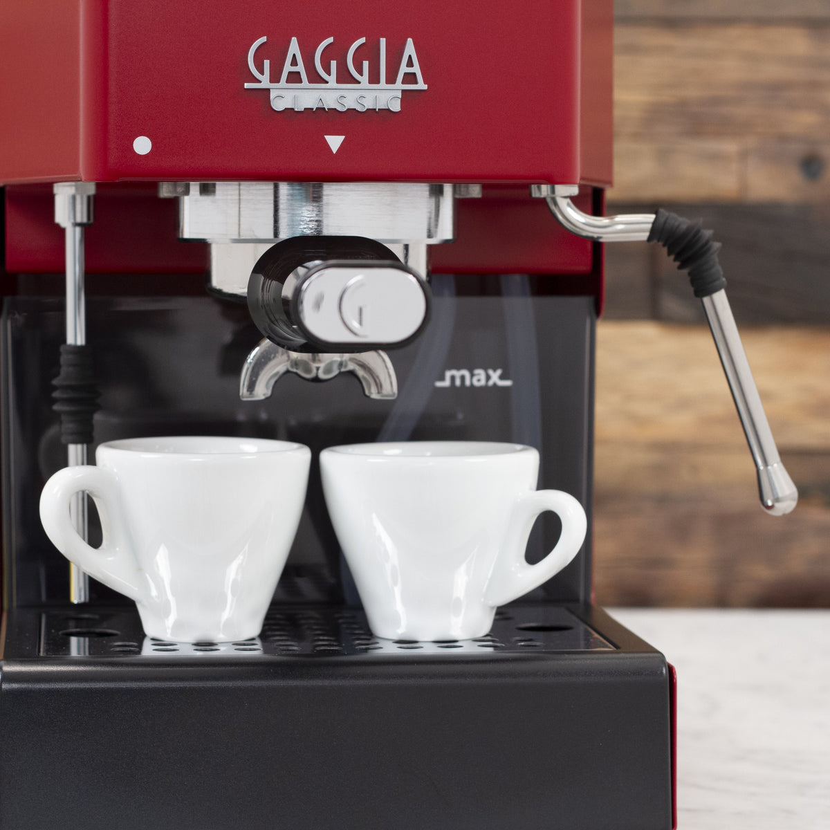 Gaggia Classic Evo Pro Espresso Machine in Cherry Red – Whole Latte ...