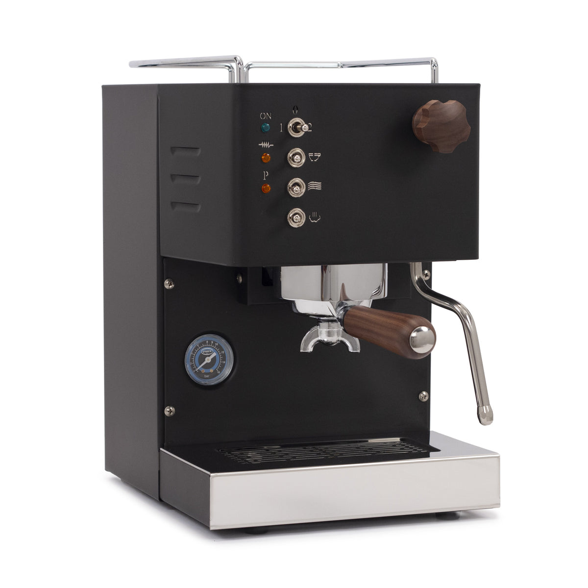 Quick Mill Pippa Semi-Automatic Espresso Machine - Black – Whole Latte ...